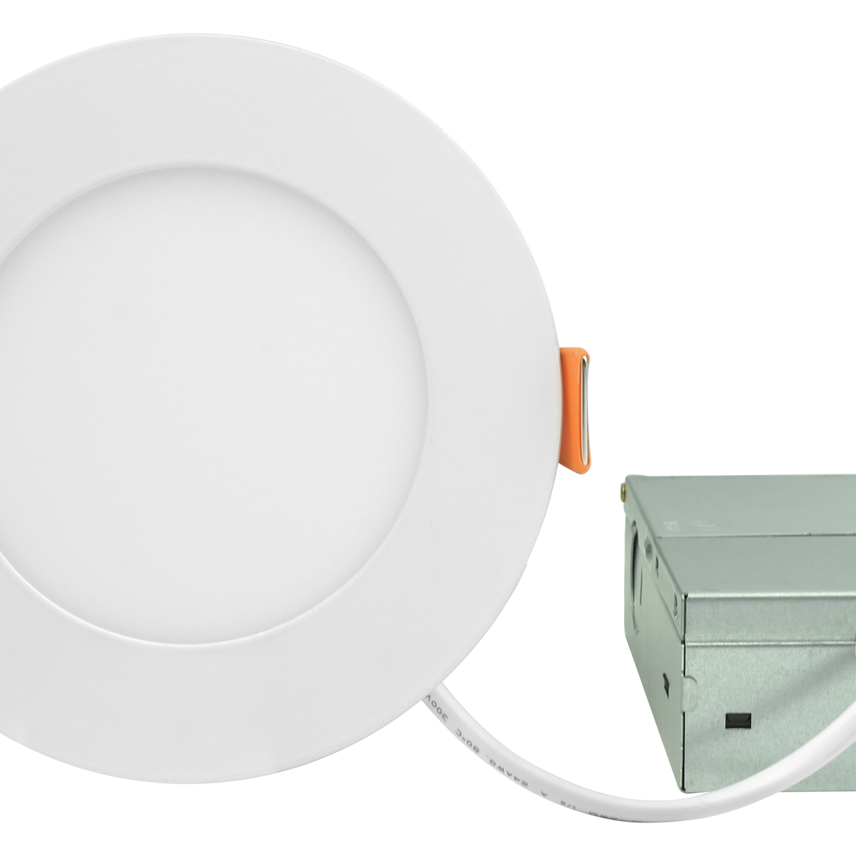 4" LED 9W Ultra Slim Wafer Recessed Down Light - Adjustable Color Temp ...