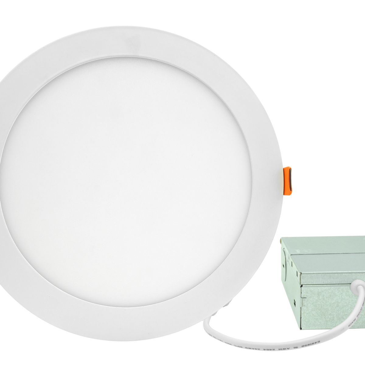 8" LED 18W Ultra Slim Wafer Recessed Down Light - Adjustable Color Tem ...