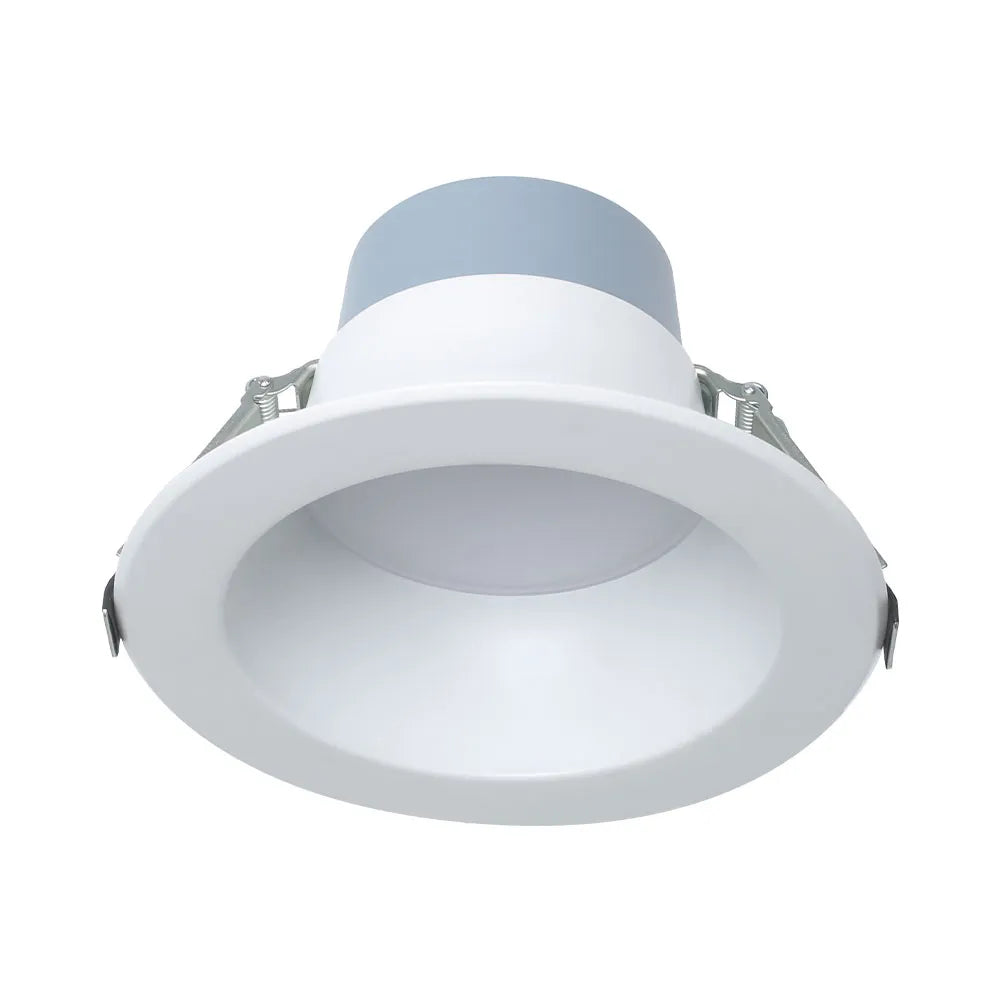 LED 8" Commercial Downlight - Adjustable Wattage (10/15/24) + Color Te ...